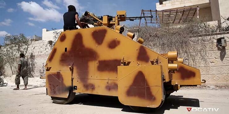 Syrian Rebels Fight ISIS With PlayStation-Controlled Tank