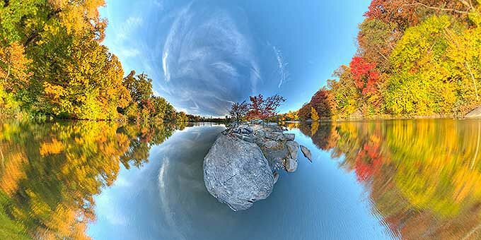 Photography Series Turns The World Into A Cylinder