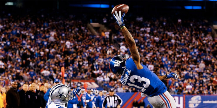 Odell Beckham Jr. Makes The Most Epic Catch Of All Time