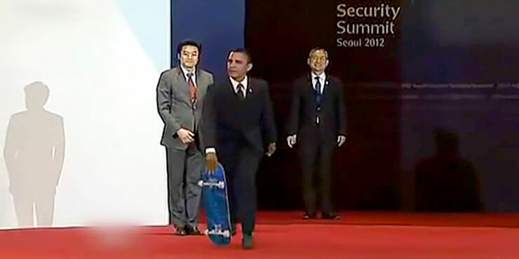 Skateboarding Obama Wins GIF of the Year