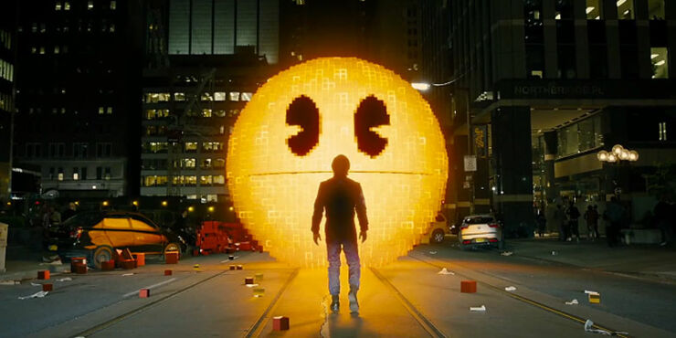 Pac-Man Leads An Alien Invasion Of Earth In 'Pixels'