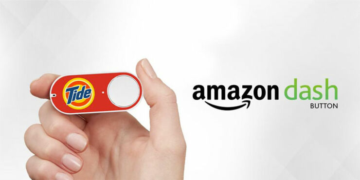 Amazon's Dash Button Allows For Instant Ordering
