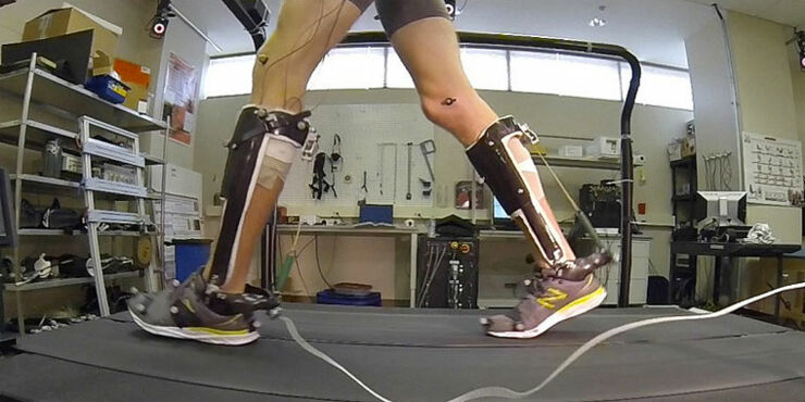 Lower Leg Exoskeleton Gives You A Boost When Walking