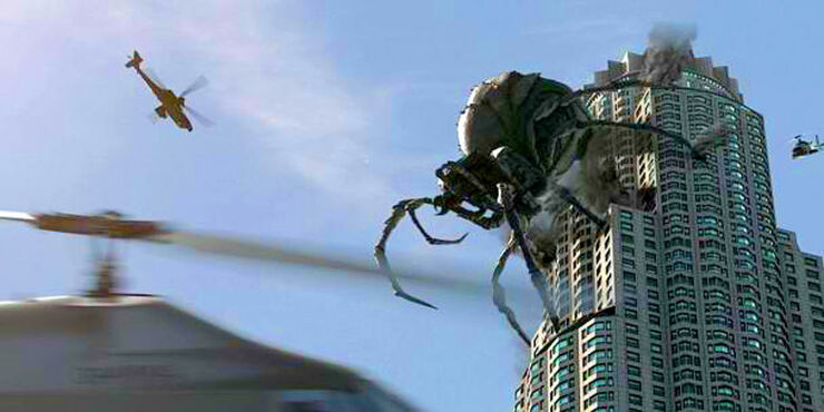 Building Overrun With 100 Million Spiders And 4-Acre Web