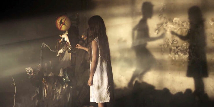 Child's Shadow Becomes Sculpture Of Rotting Food & Weapons In Emotive ...