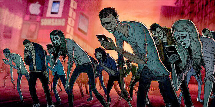 Steve Cutts Illustrations Highlight the sad truth of today's World