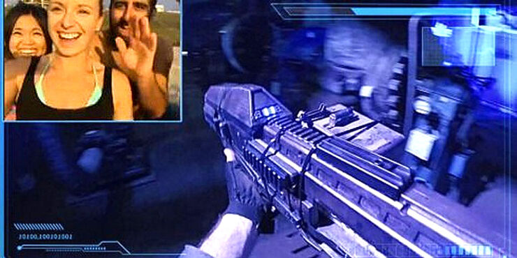 Voomed - real-life first person shooter