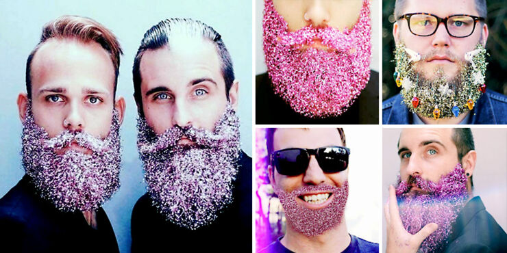 Glitter Beards: The Must-Have Facial Hair For The Holidays