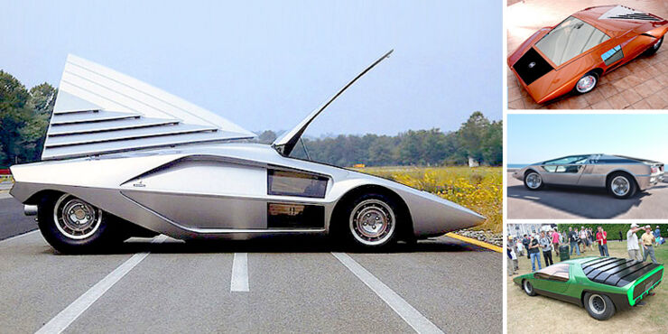 Futuristic Concept Cars of the 1970-80s