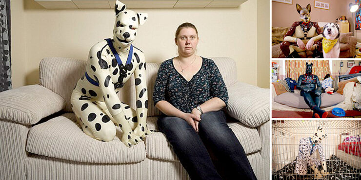 Behold The Strange Sight Of Men Who Dress Up Like Dogs