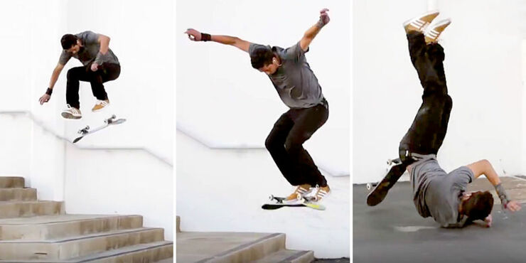 Skater Lands Laser Flip Triple Set After 2 Years Of Trying