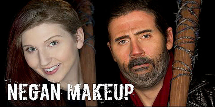 Walking Dead Makeup Tutorial Transforms Girl Into Negan