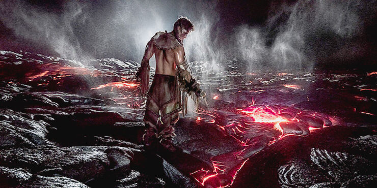 Insane Lava Portraits Shot At An Actual Active Volcano