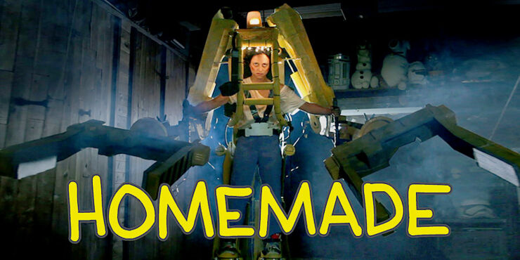 Epic Homemade Remake Of 'Aliens' Power Loader Scene