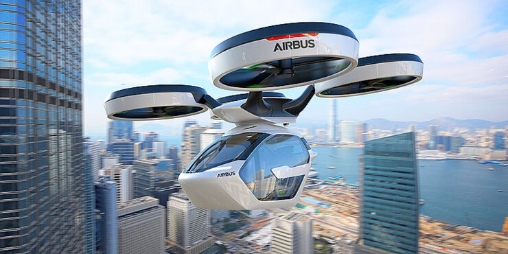 Airbus Flying Car Pop.Up Brings Autonomy To the Skies