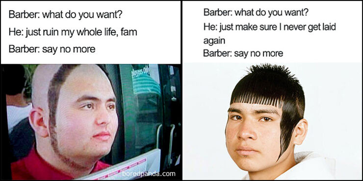 'Say No More' Barber Meme: The Most Abominable Haircuts