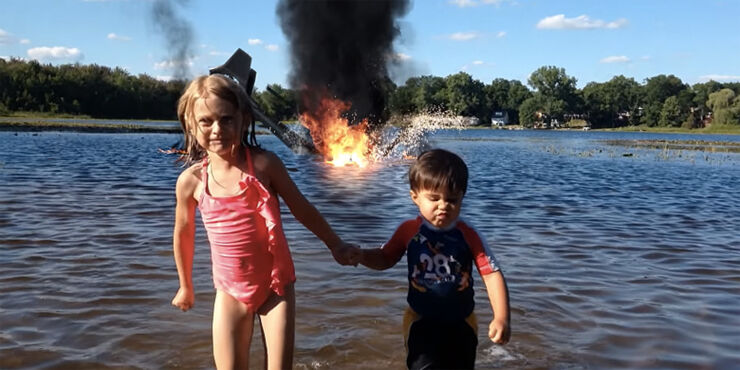 Dad Turns His Son's Playtime Into CGI Action Movies Scenes