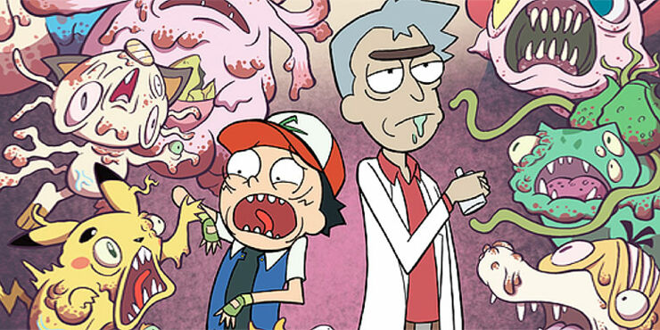 These Rick and Morty Pokemon Mashups are Super Freaky