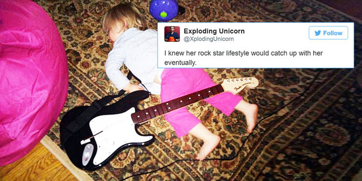 Exploding Unicorn Is the Most Hilarious Dad of 4 on Twitter