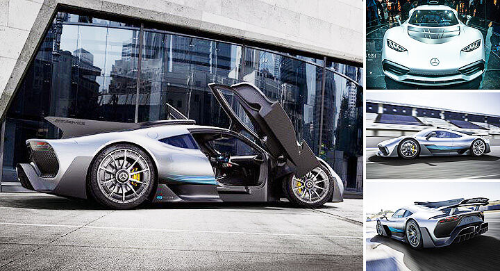 Mercedes-AMG Project One is a $2.8M, 1000bhp, 217mph, Hypercar